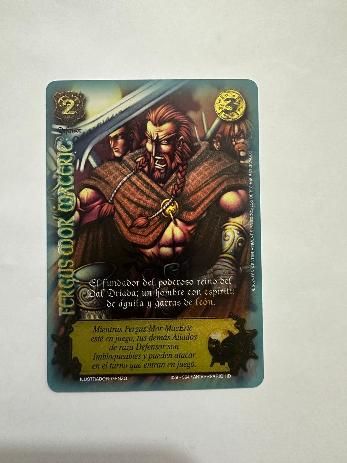 fergus mor maceric golden foil – MinimarkeTCG